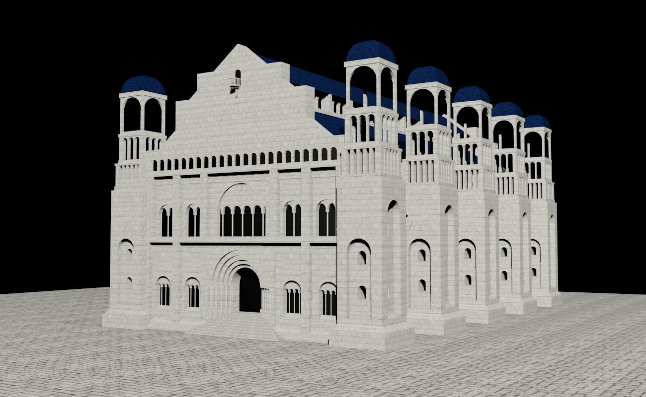 Lord of the Rings Citadel 3D Model by Nathan Quintana at Coroflot.com