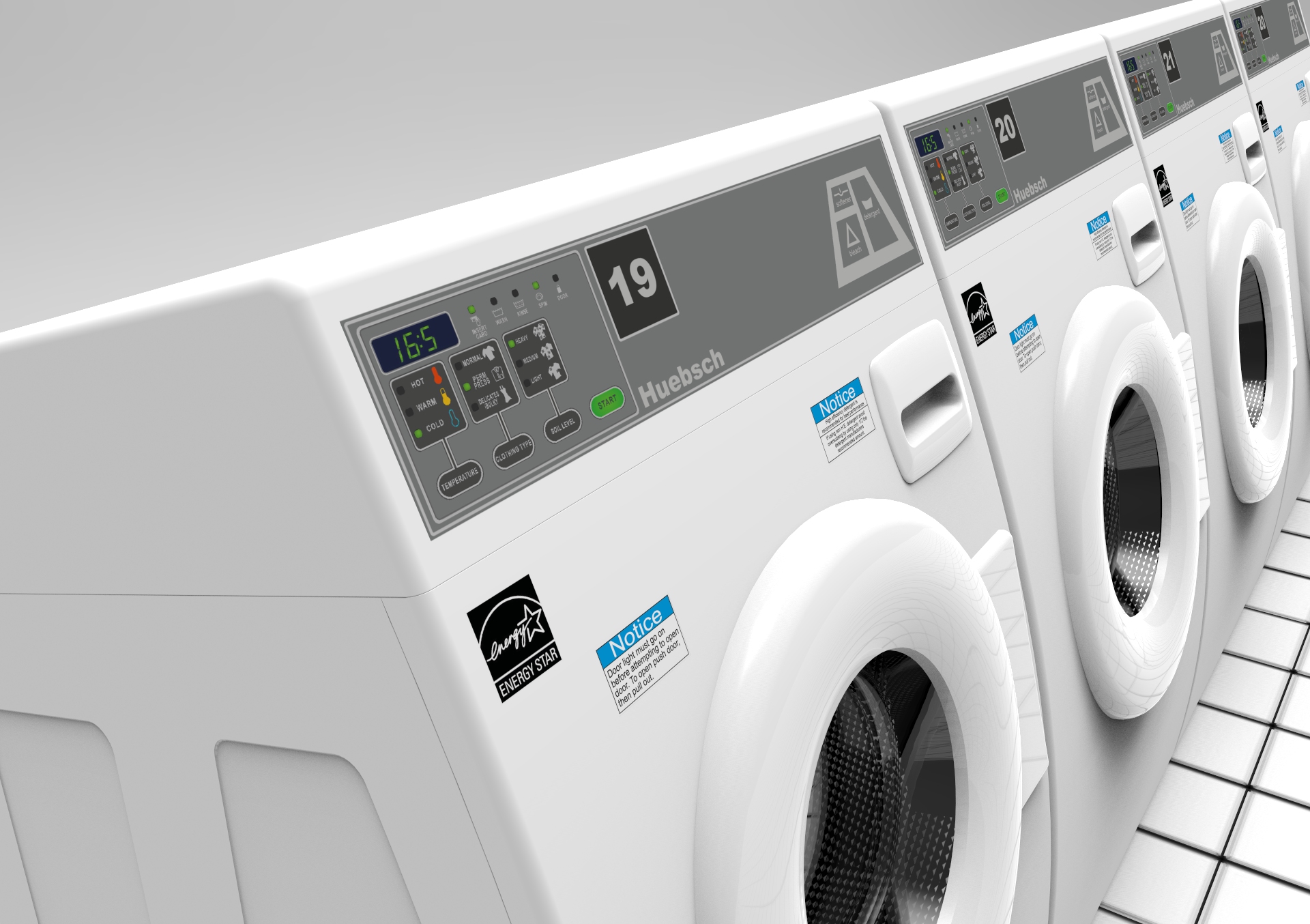 Redesign of a washing machine Interface by Chris Green at Coroflot.com