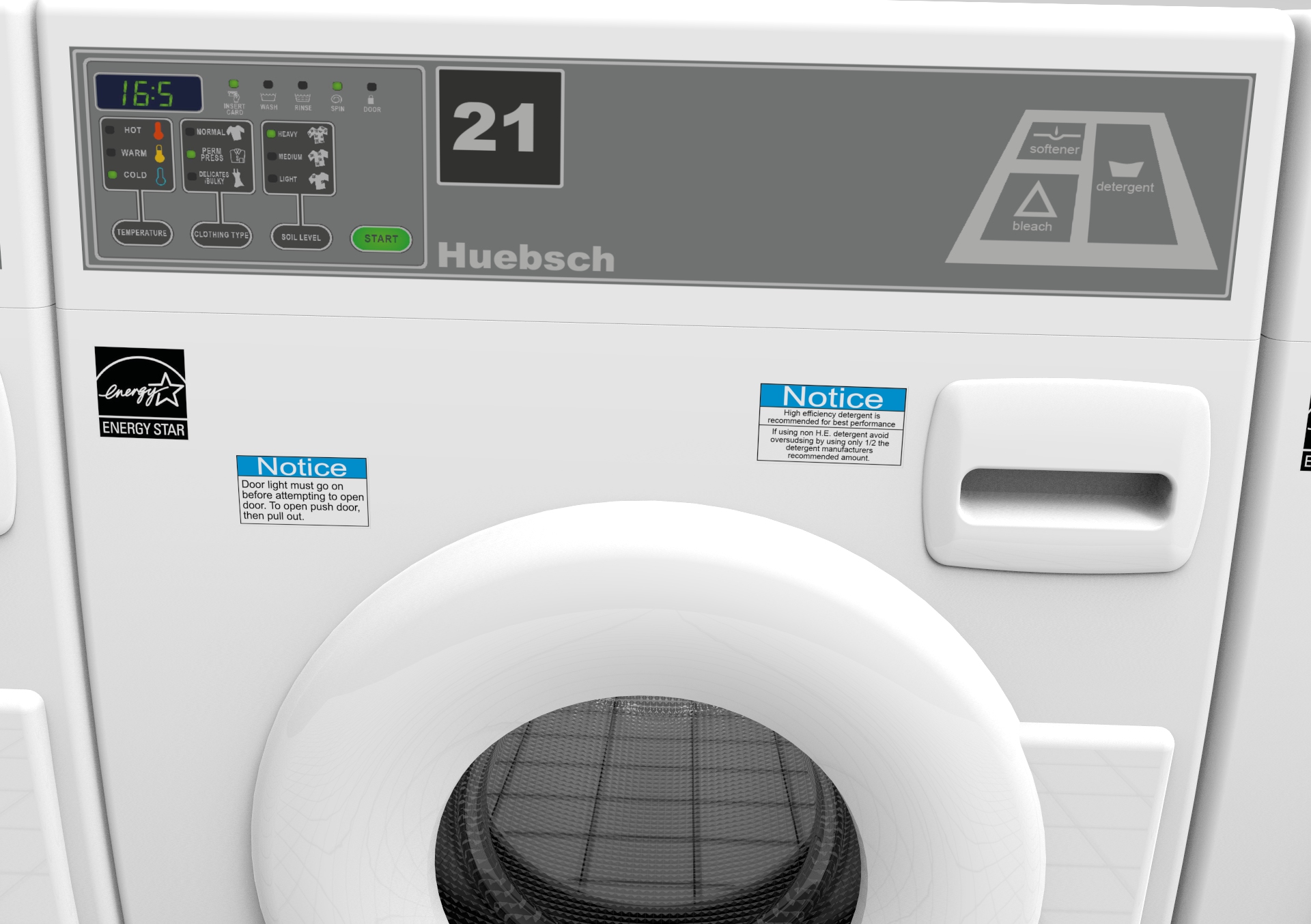 Redesign of a washing machine Interface by Chris Green at Coroflot.com