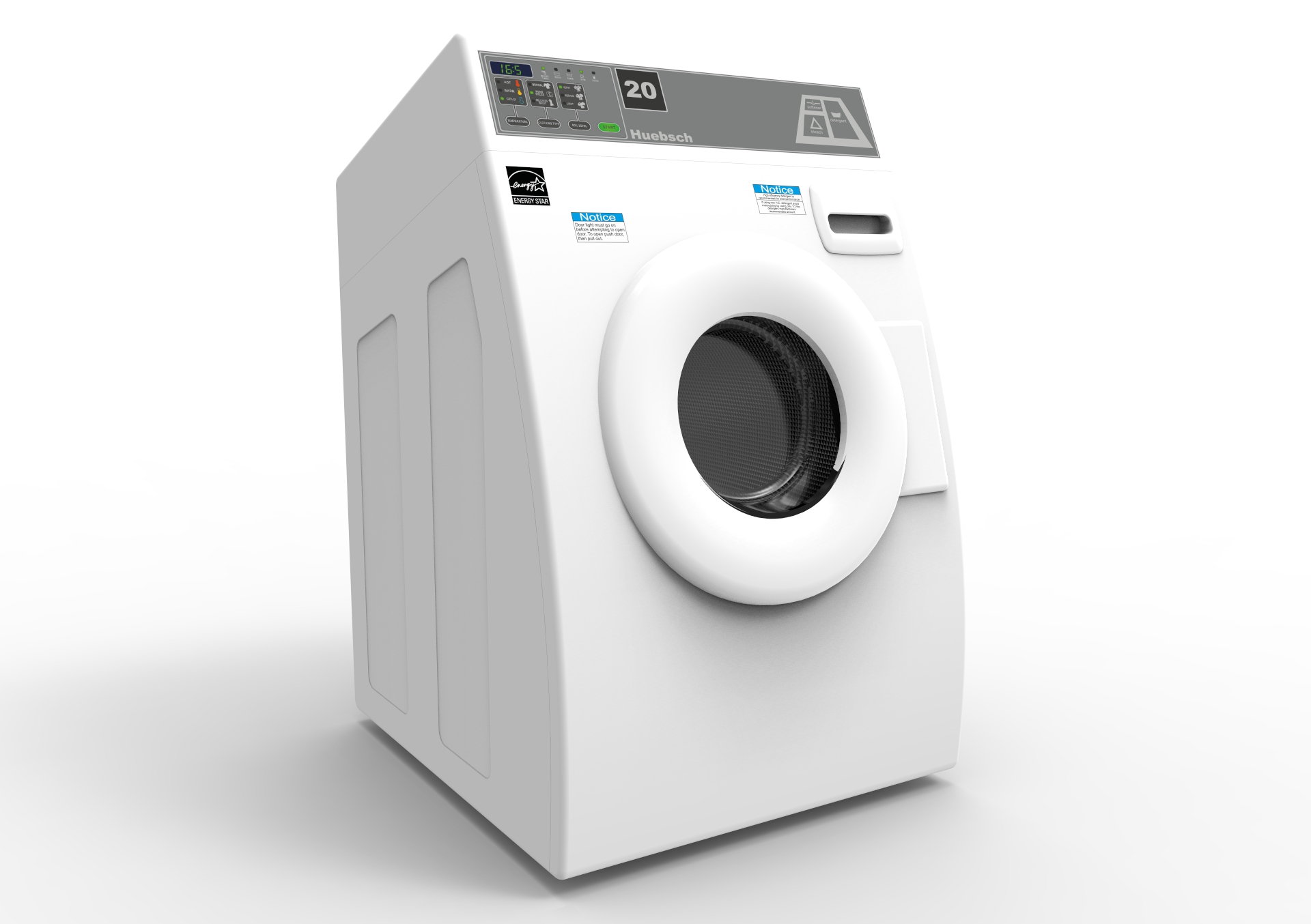 Redesign of a washing machine Interface by Chris Green at Coroflot.com