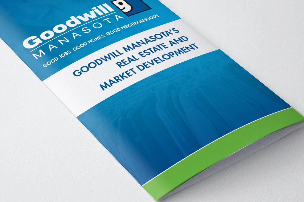 Goodwill Brochure Template by Alan Martinez at Coroflot.com