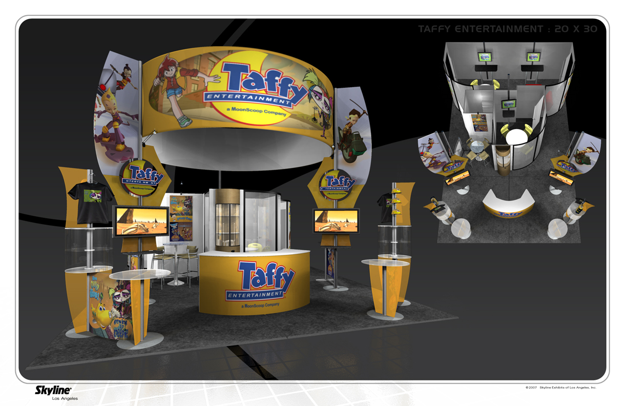 Taffy Entertainment Exhibit by Dennis Molina at Coroflot.com