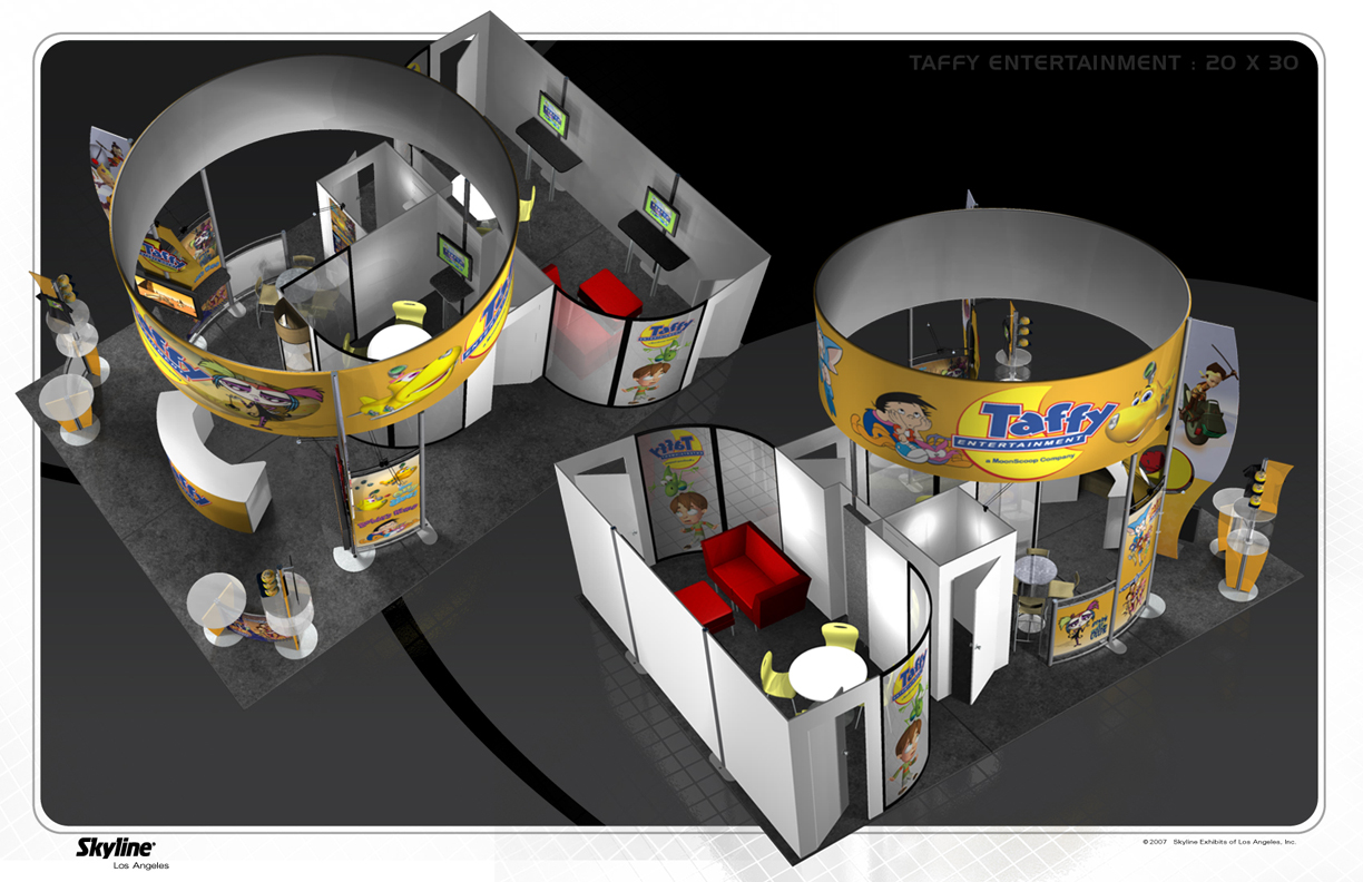 Taffy Entertainment Exhibit by Dennis Molina at Coroflot.com