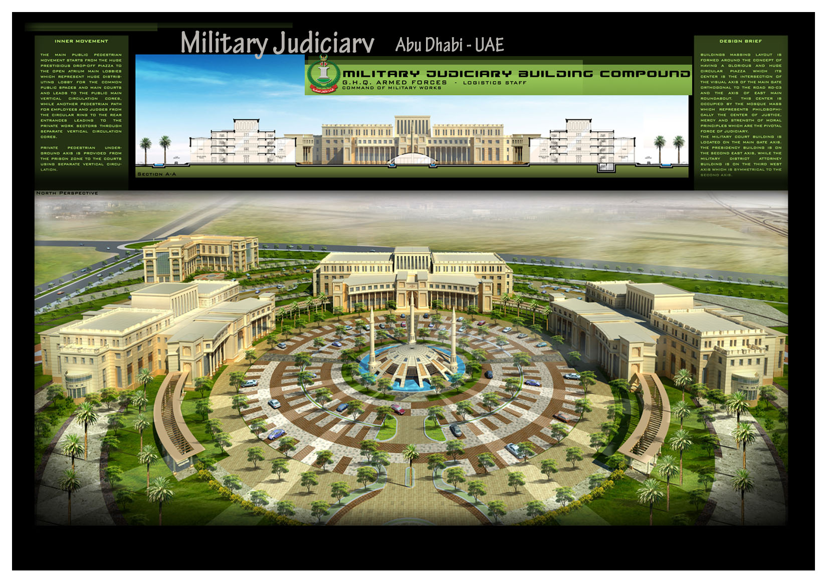 Military Judiciary Compound, Abu Dhabi, UAE.. by Ahmed Elbahrawy at ...