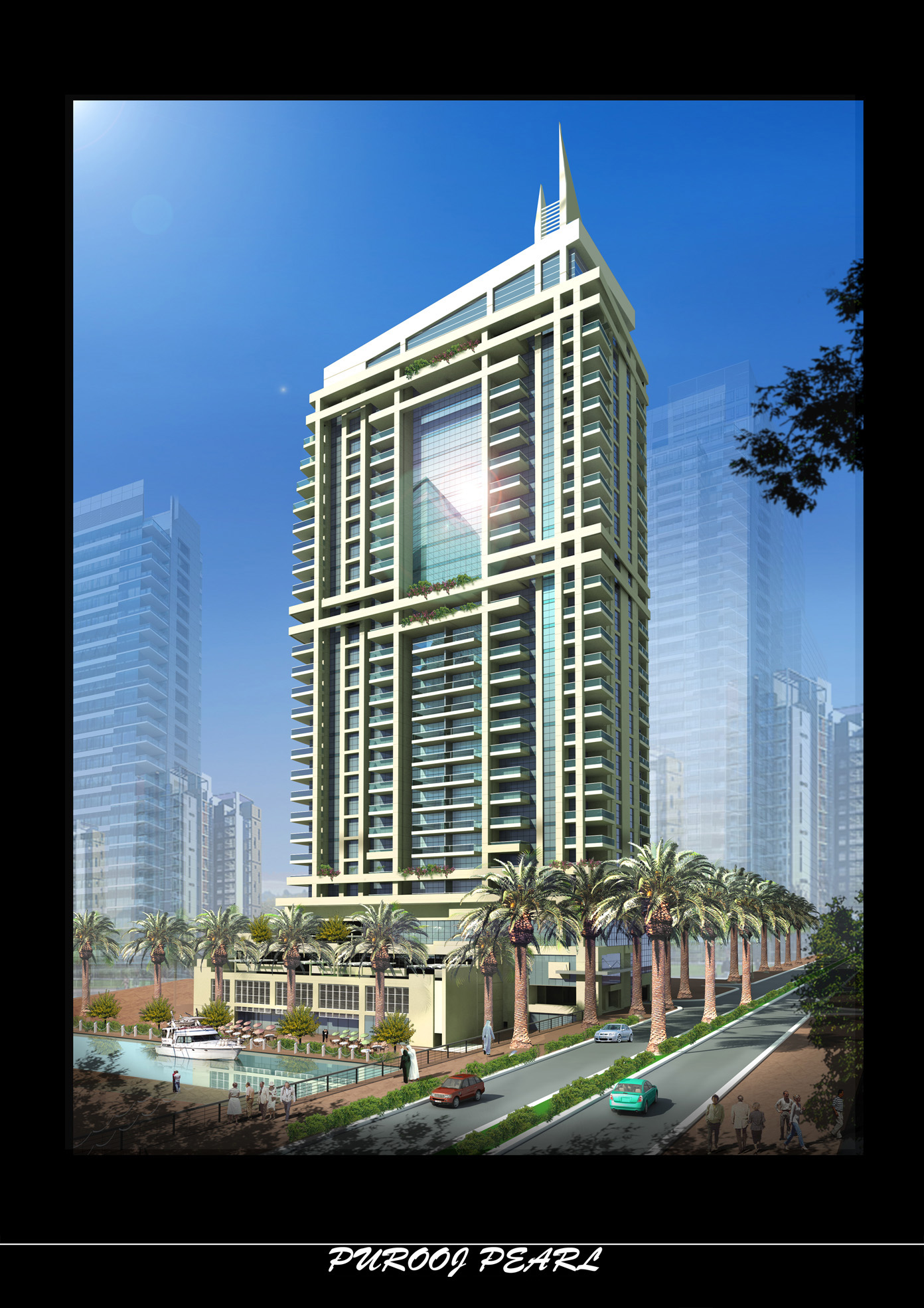 BUROOJ PEARL RESIDENTIAL TOWER Al REEM Island- Abu Dhabi- UAE by Ahmed ...