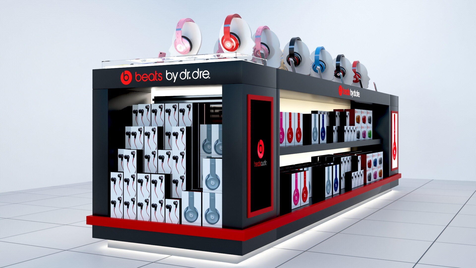Beats By Dre- Beast Audio Display by Karim Kobeissi at Coroflot.com