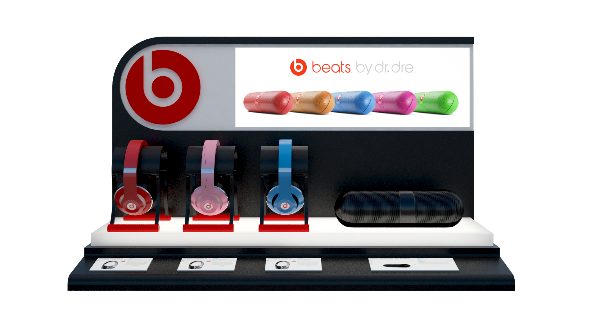 Beats By Dre- Beast Audio Display by Karim Kobeissi at Coroflot.com