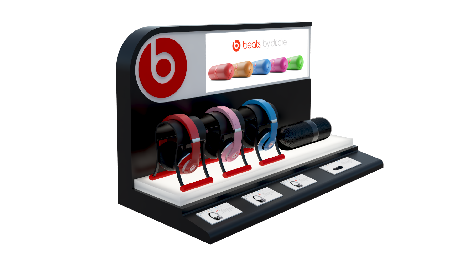 Beats By Dre- Beast Audio Display by Karim Kobeissi at Coroflot.com