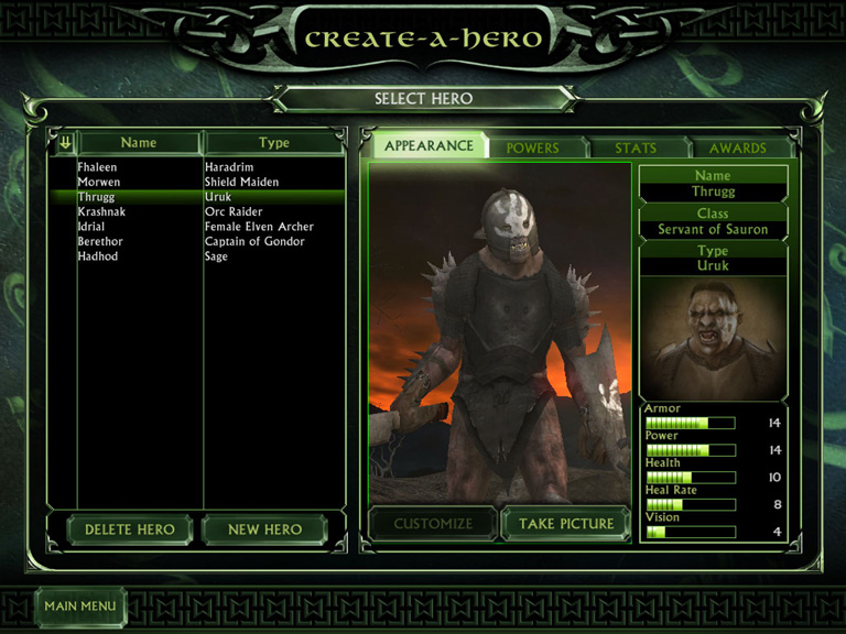 Lord of the Rings: Battle for Middle-Earth 2 - UI Design by Edward ...