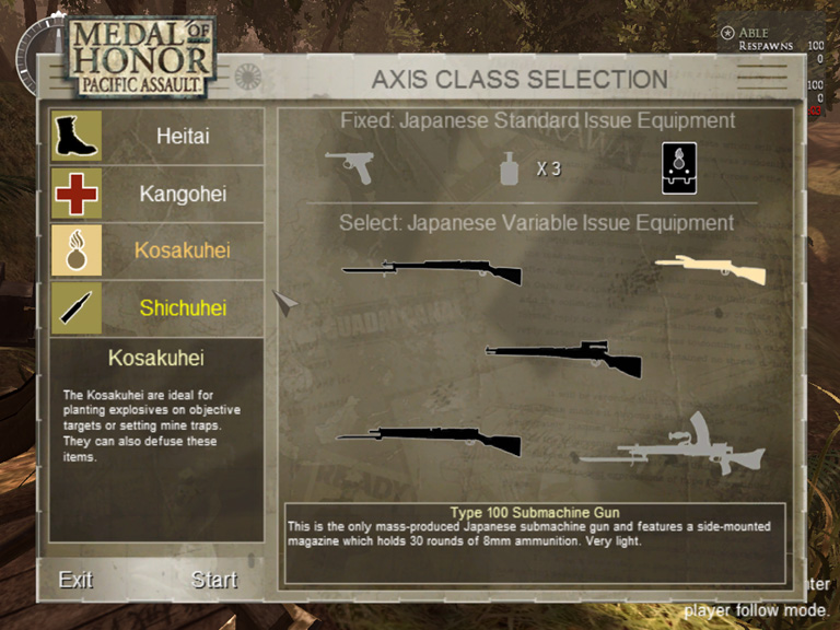 Medal of Honor: Pacific Assault - UI Design by Edward Moore at Coroflot.com
