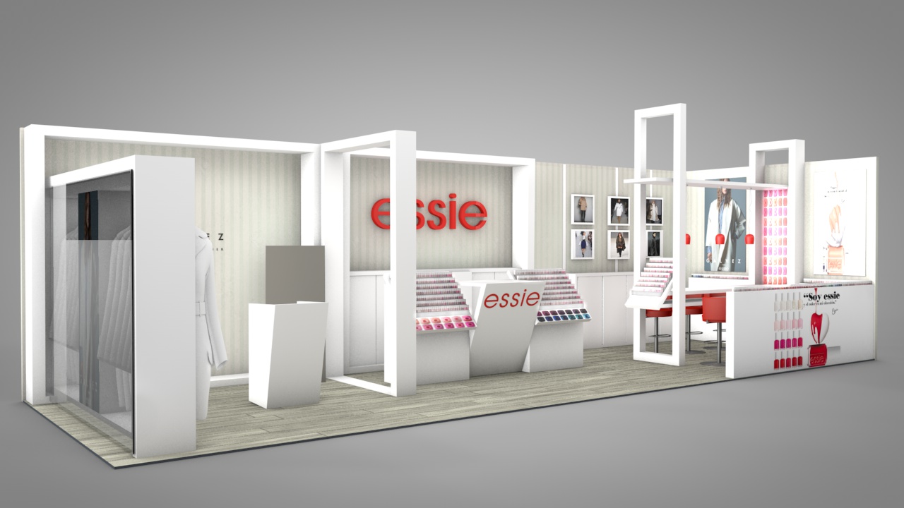 Stand Essie Ropero Paula by Angela Tobar at Coroflot.com