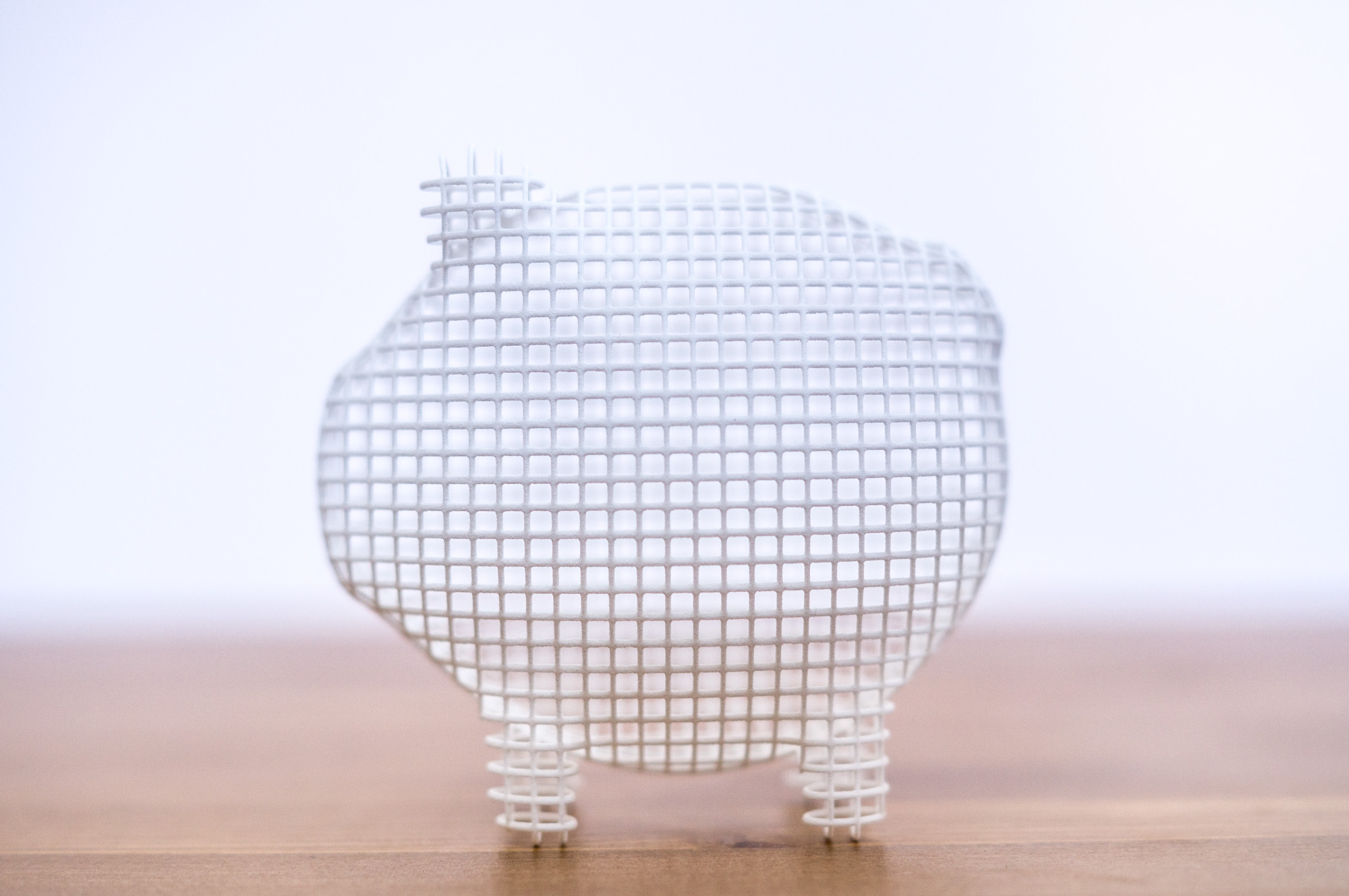 Oinky Whimsical Piggy Bank by Octavio Asensio at Coroflot.com