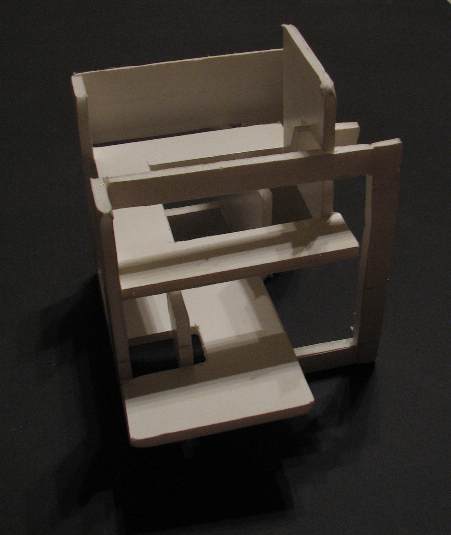 Negative Space Box Model by Rachel Berkovitz at Coroflot.com