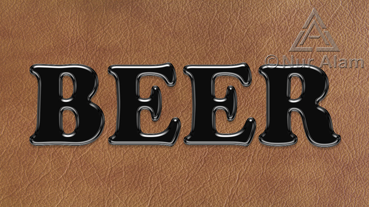 BEER Text Effect by Nur alam at Coroflot.com