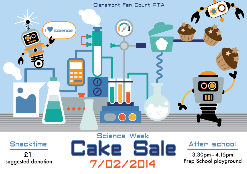 Science Week poster by Valerie Sage at Coroflot.com