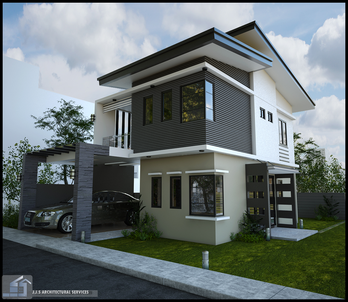 Model house 2 by J.J.S ARCHITECTURAL SERVICES at Coroflot.com