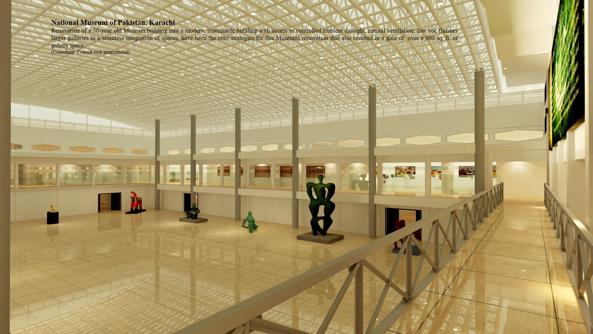National Museum of Pakistan: Interior Renovation by Mirza Baig at ...