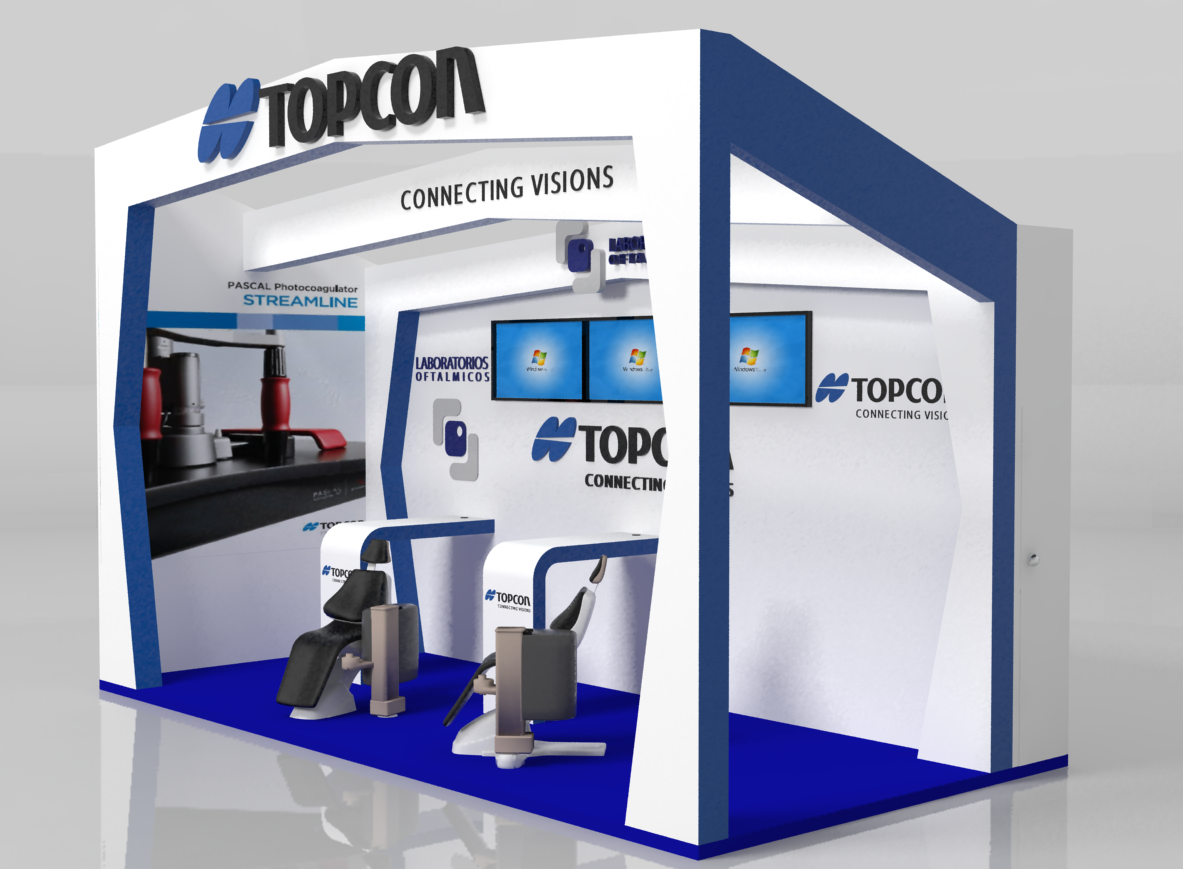 LABORATORIOS OFTÁLMICOS - TOPCON STAND by Manuela Jaramillo Mesa at ...