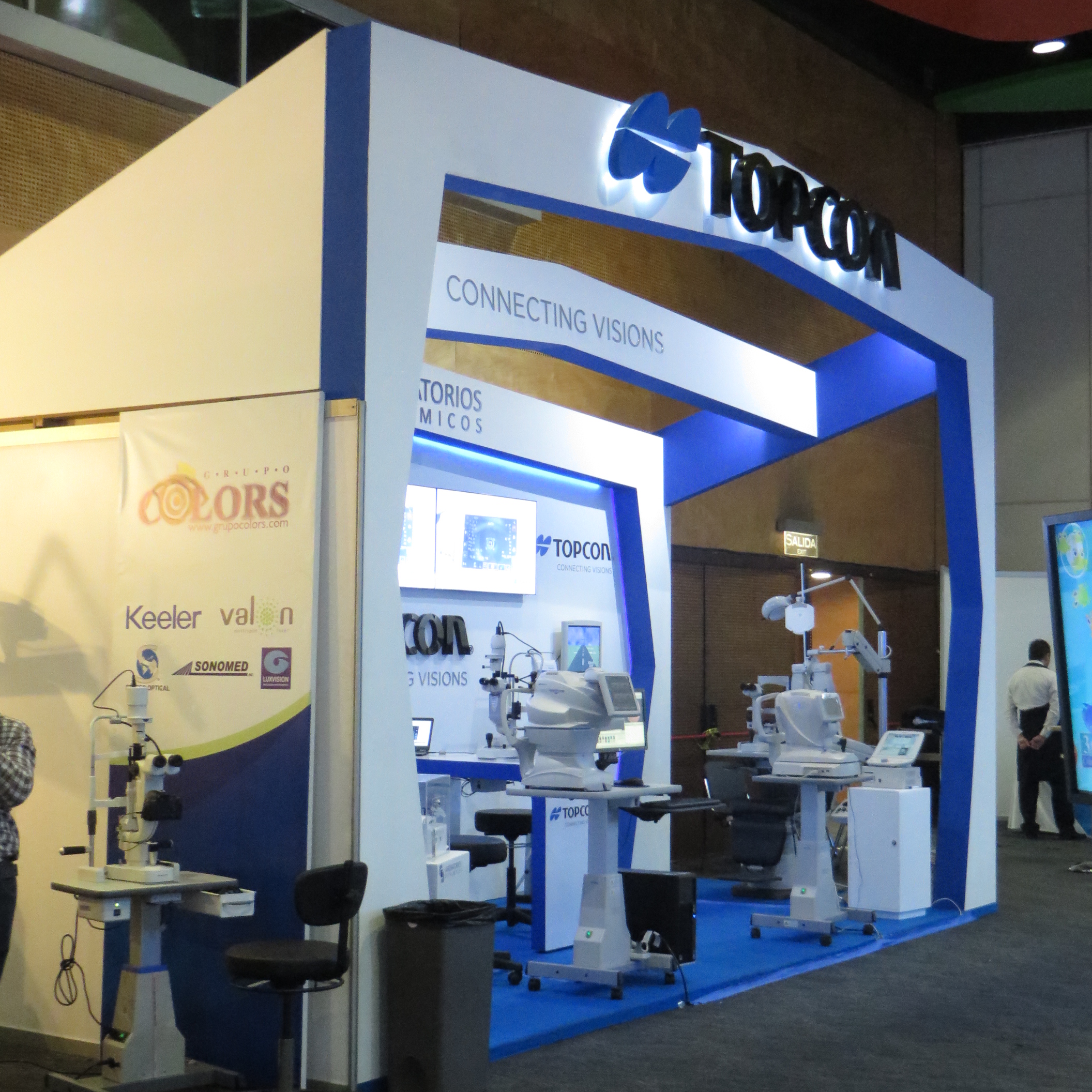 LABORATORIOS OFTÁLMICOS - TOPCON STAND by Manuela Jaramillo Mesa at ...