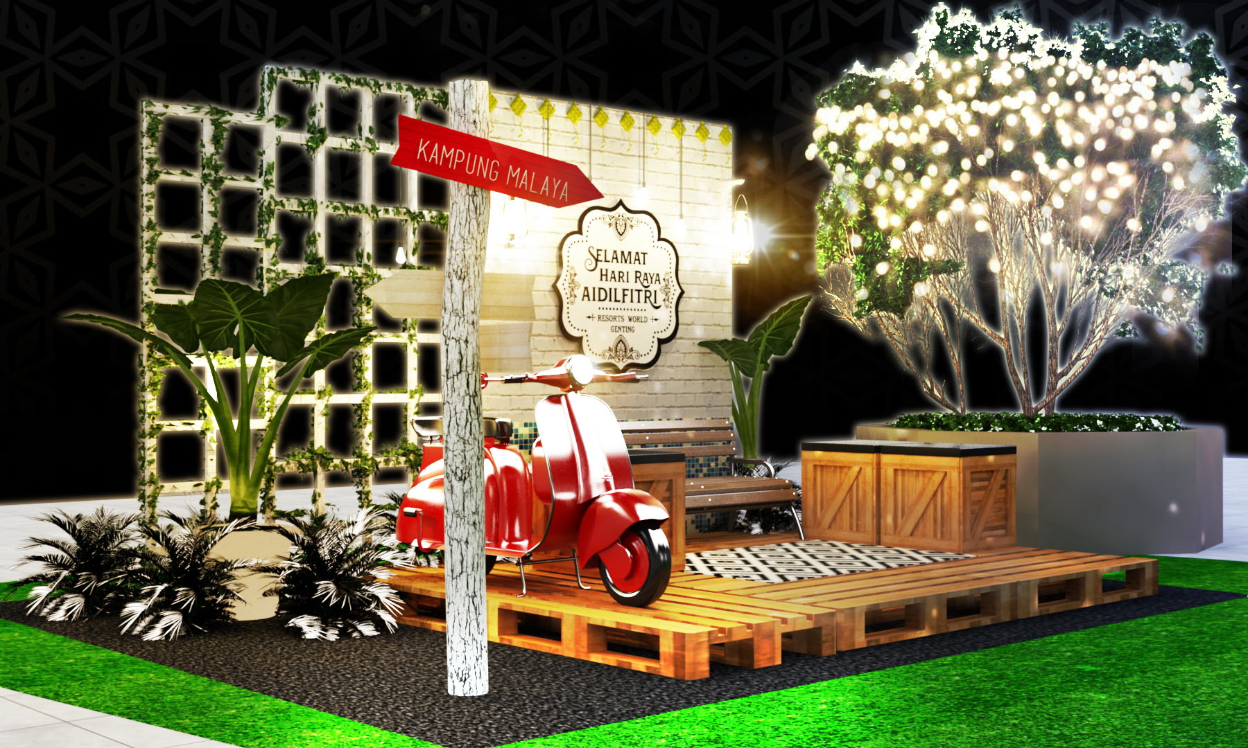 Mall Raya Decoration by Mohd Akmal Mustafa at Coroflot.com