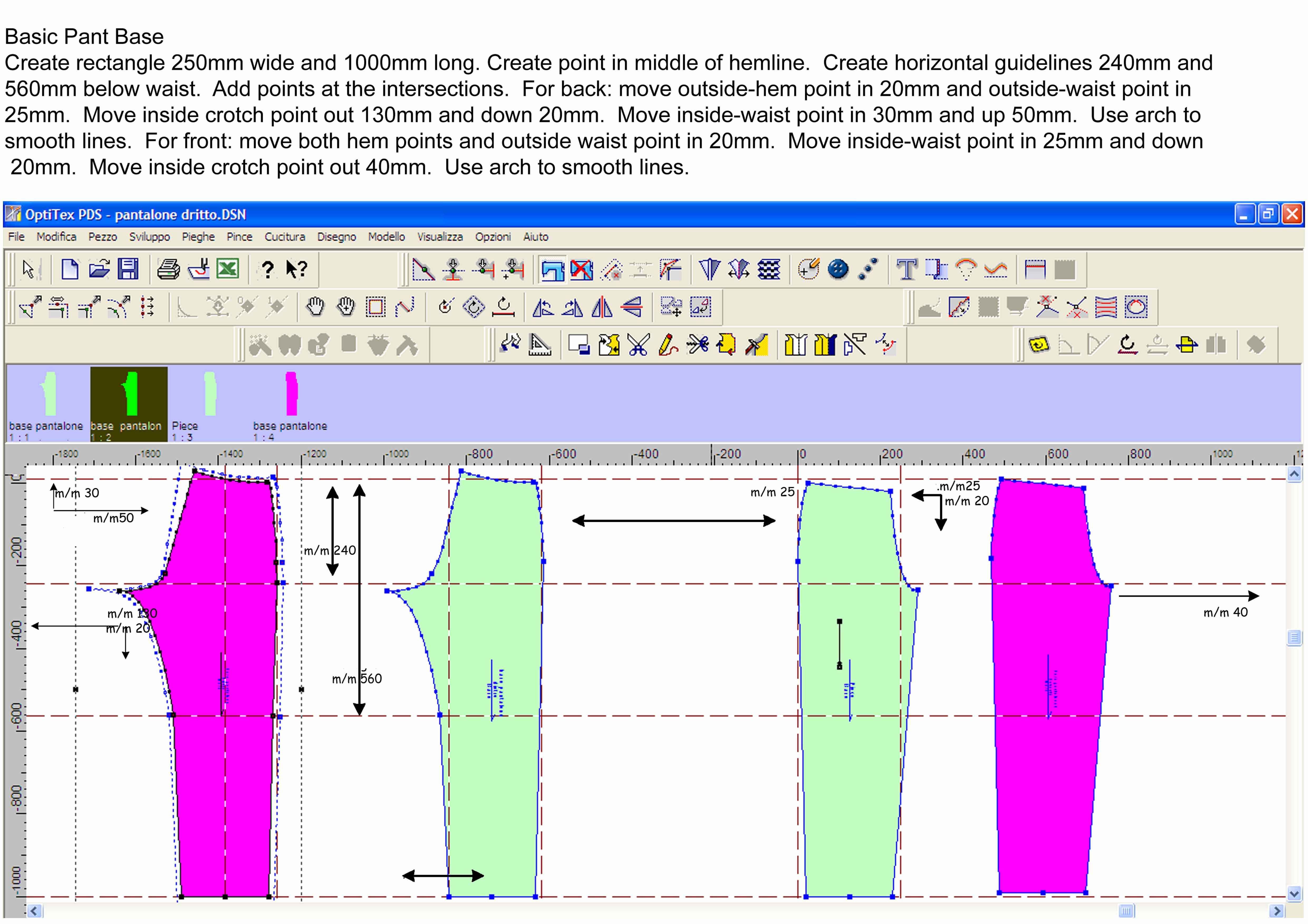 CAD for Fashion/Pattern making by sahar fotouhi at Coroflot.com