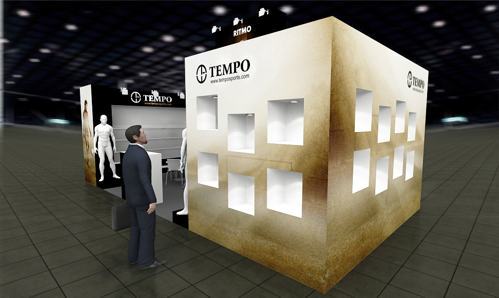 Exhibition Stand - Tempo by Michal Kana at Coroflot.com