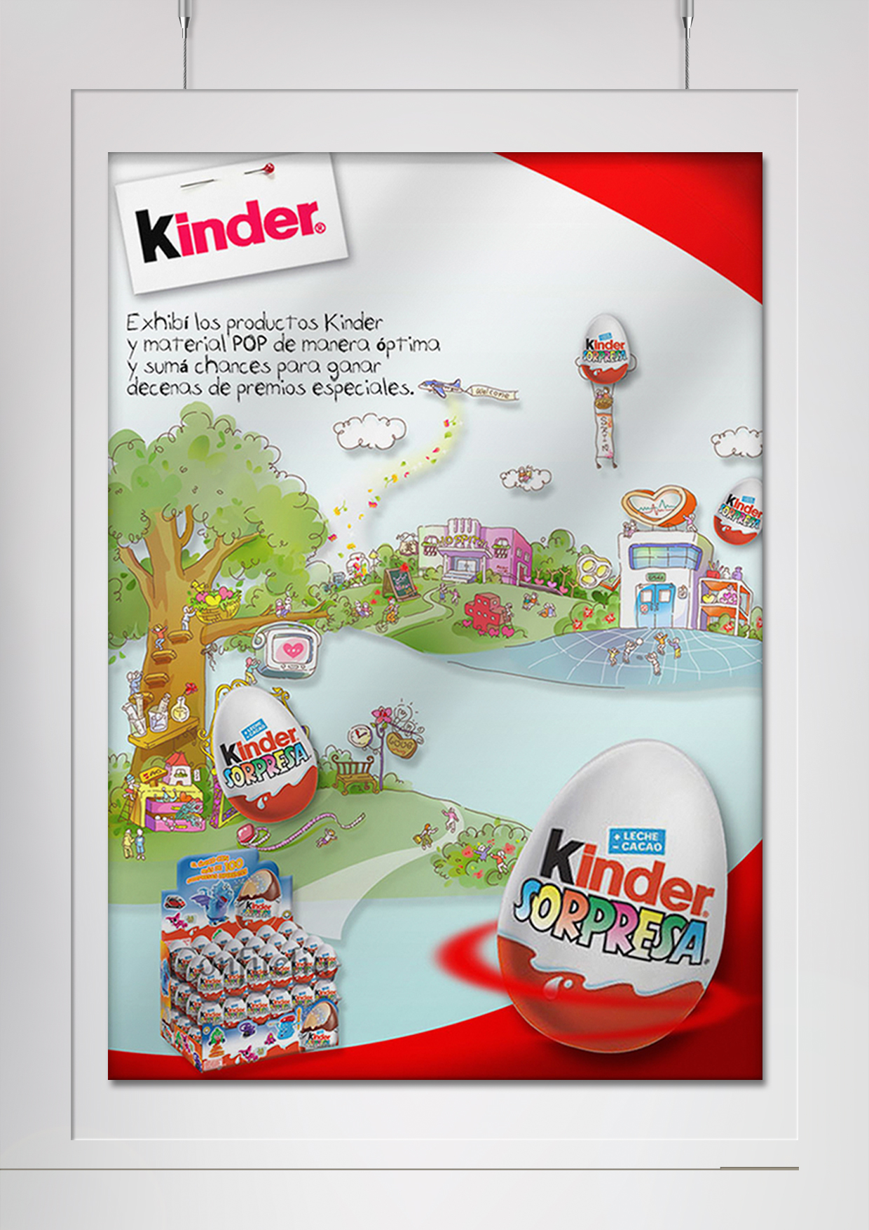 Kinder. Promo Activation Idea. POP material. by Ignacio Garcia at ...