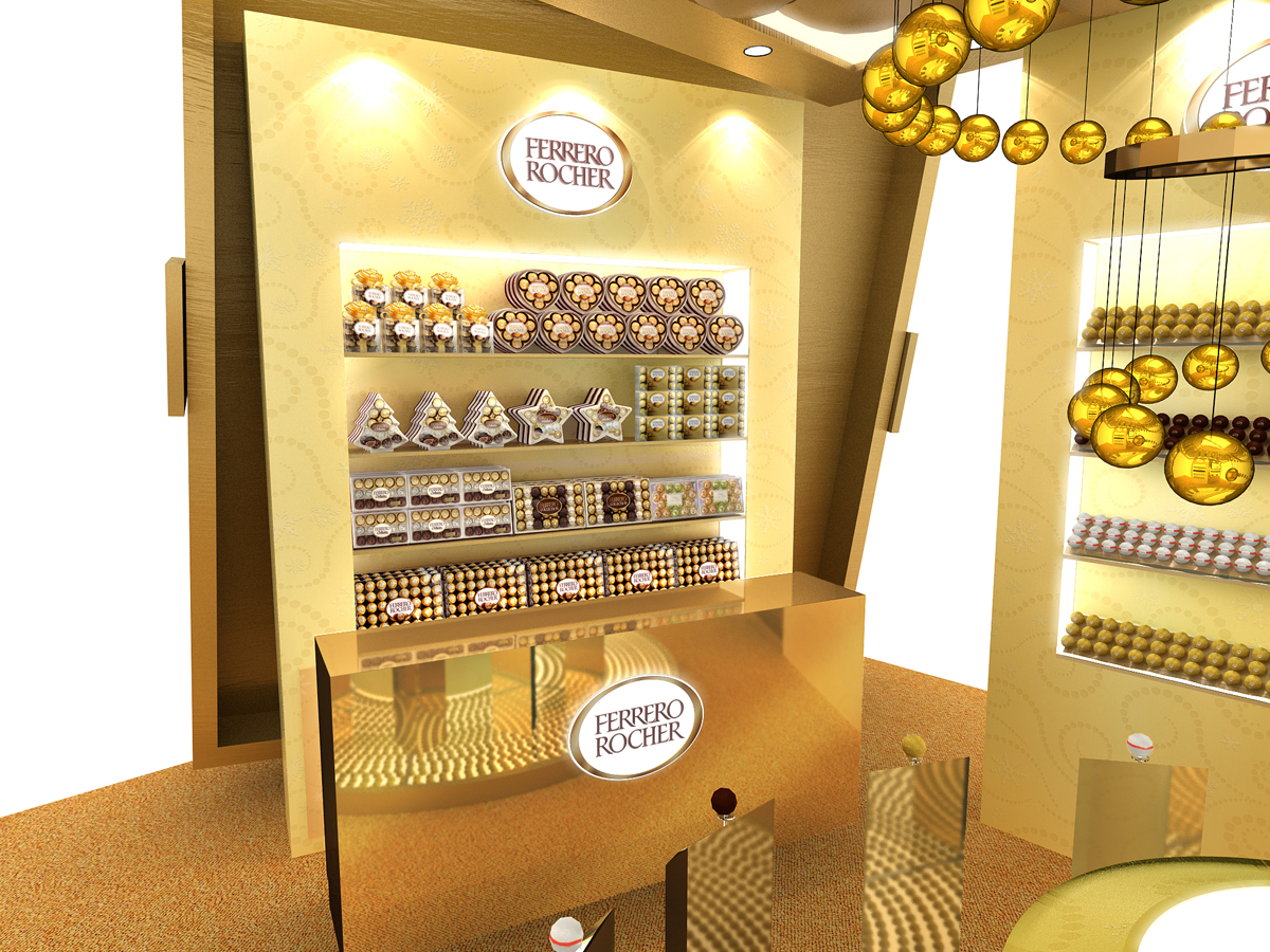 Ferrero Pop-up store by Tommy Cheung at Coroflot.com