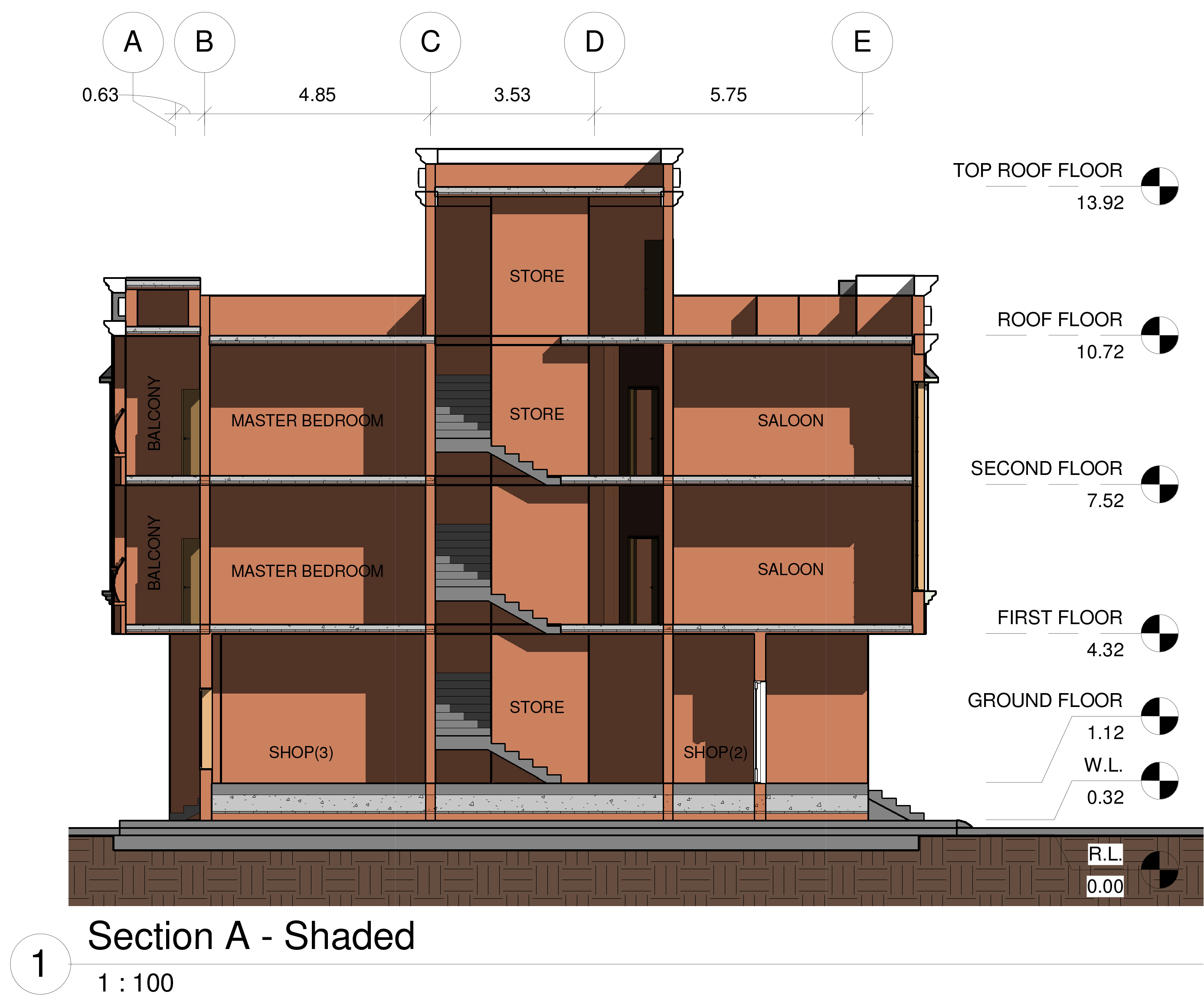 Apartment Building in Revit by Yaseen Rajpurkar at Coroflot.com