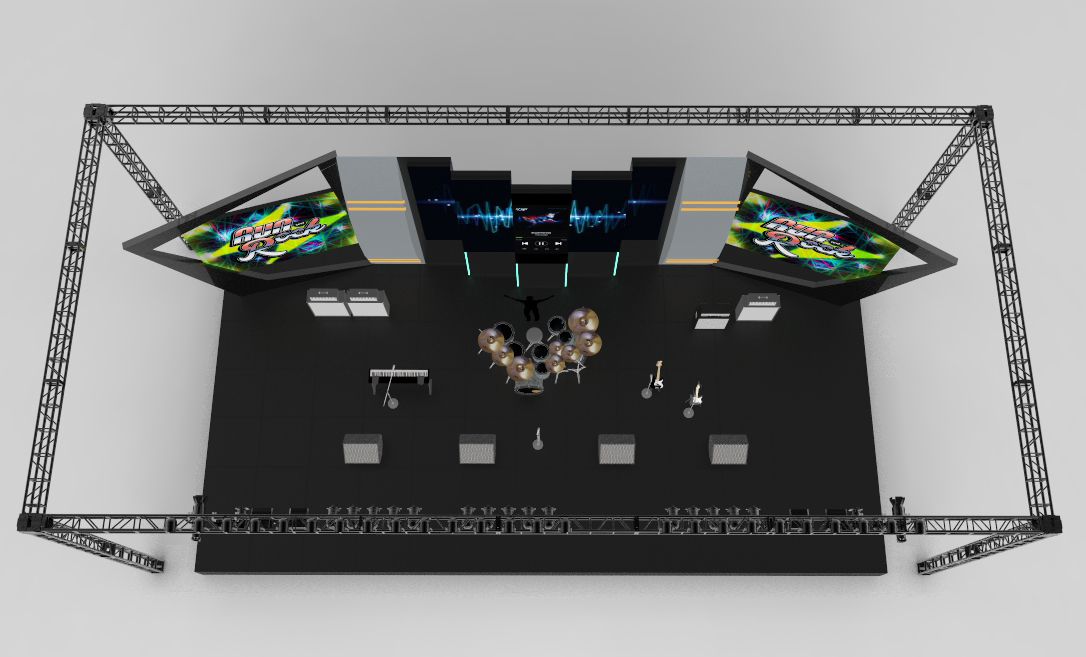 Stage Design Concepts (CAD) by Floramie Lynn Cata at Coroflot.com