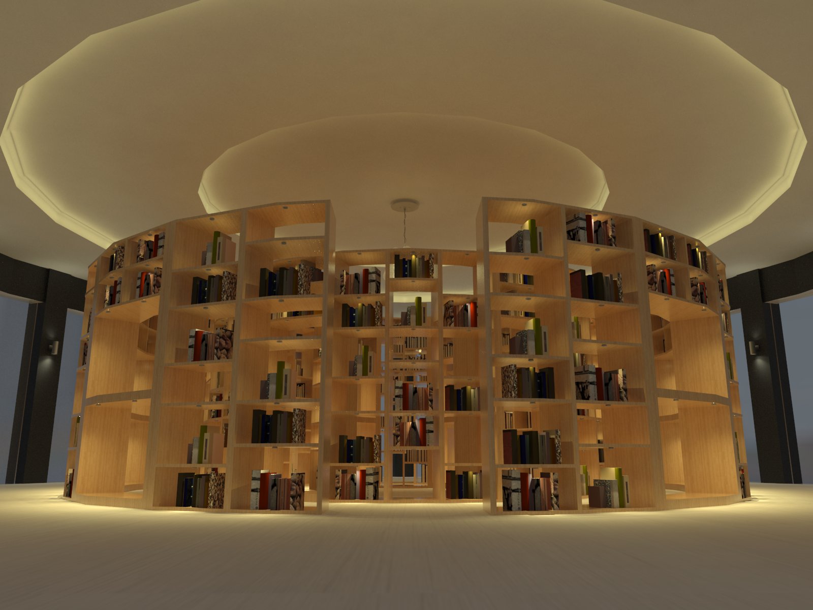 Mini Library Design Concept by Floramie Lynn Cata at Coroflot.com