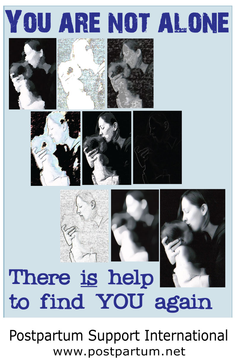 Postpartum Depression Poster idea by Kari Vassar at Coroflot.com