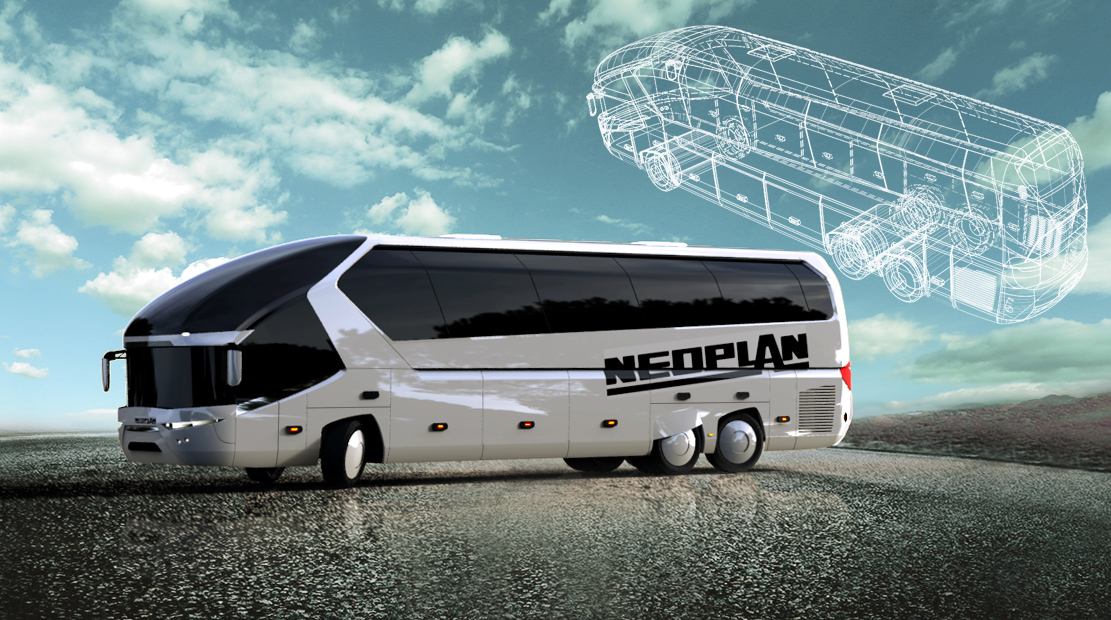 Neoplan Bus by Kenan Haliloglu at Coroflot.com