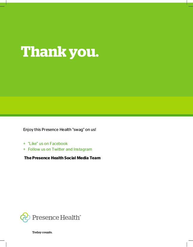 Presence Health Strategy by Deborah L. Bright at Coroflot.com
