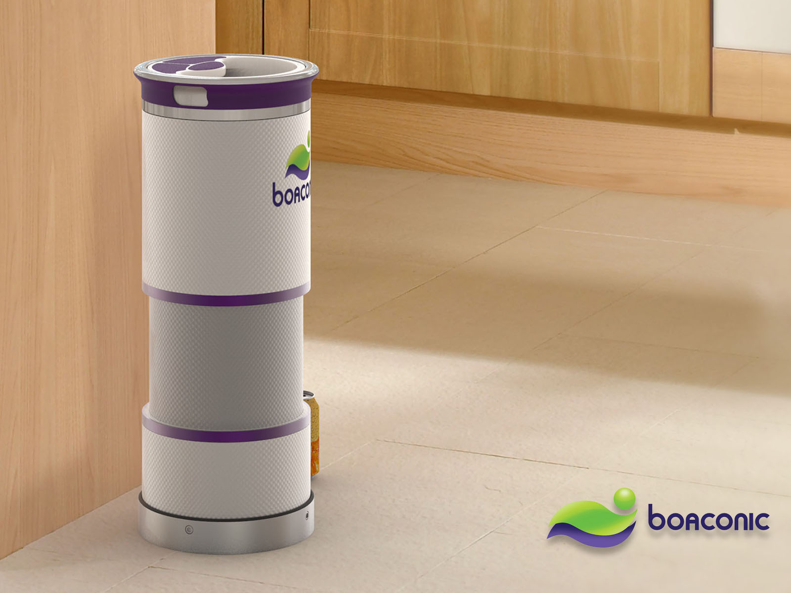 Boaconic Trash compressor by Gabriel Soufer at Coroflot.com