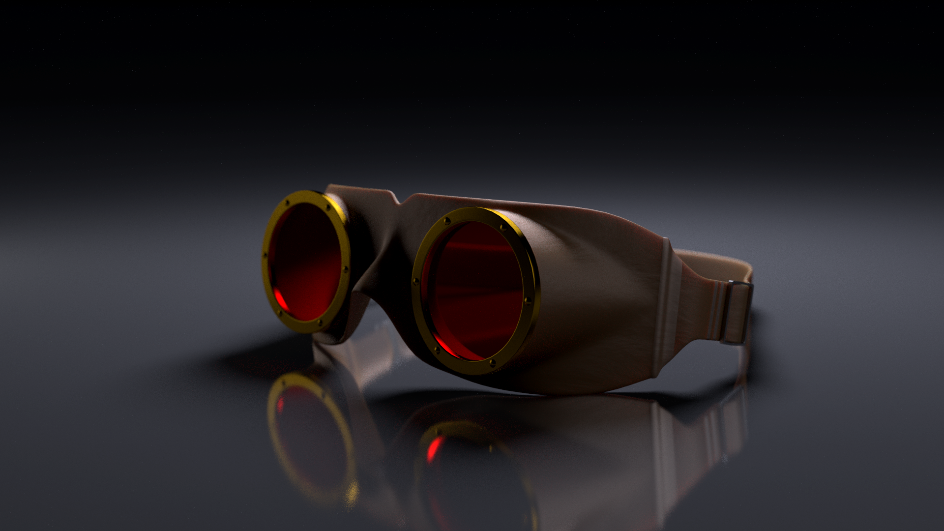 3D Model: Goggles by Aaron Clausman at Coroflot.com