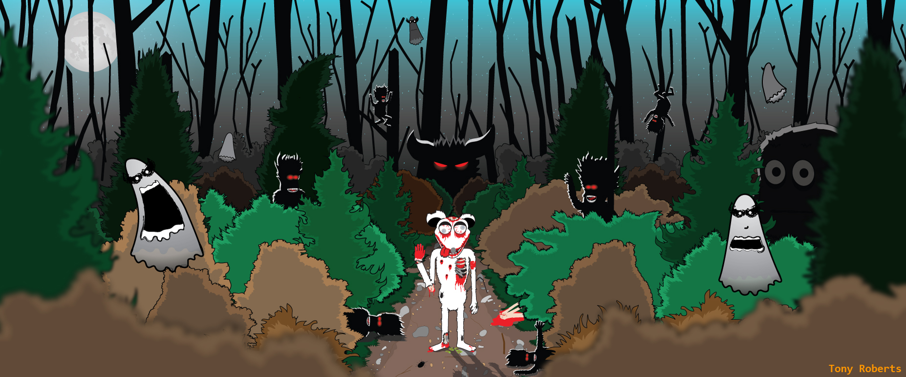 Scary Tails by Tony Roberts at Coroflot.com