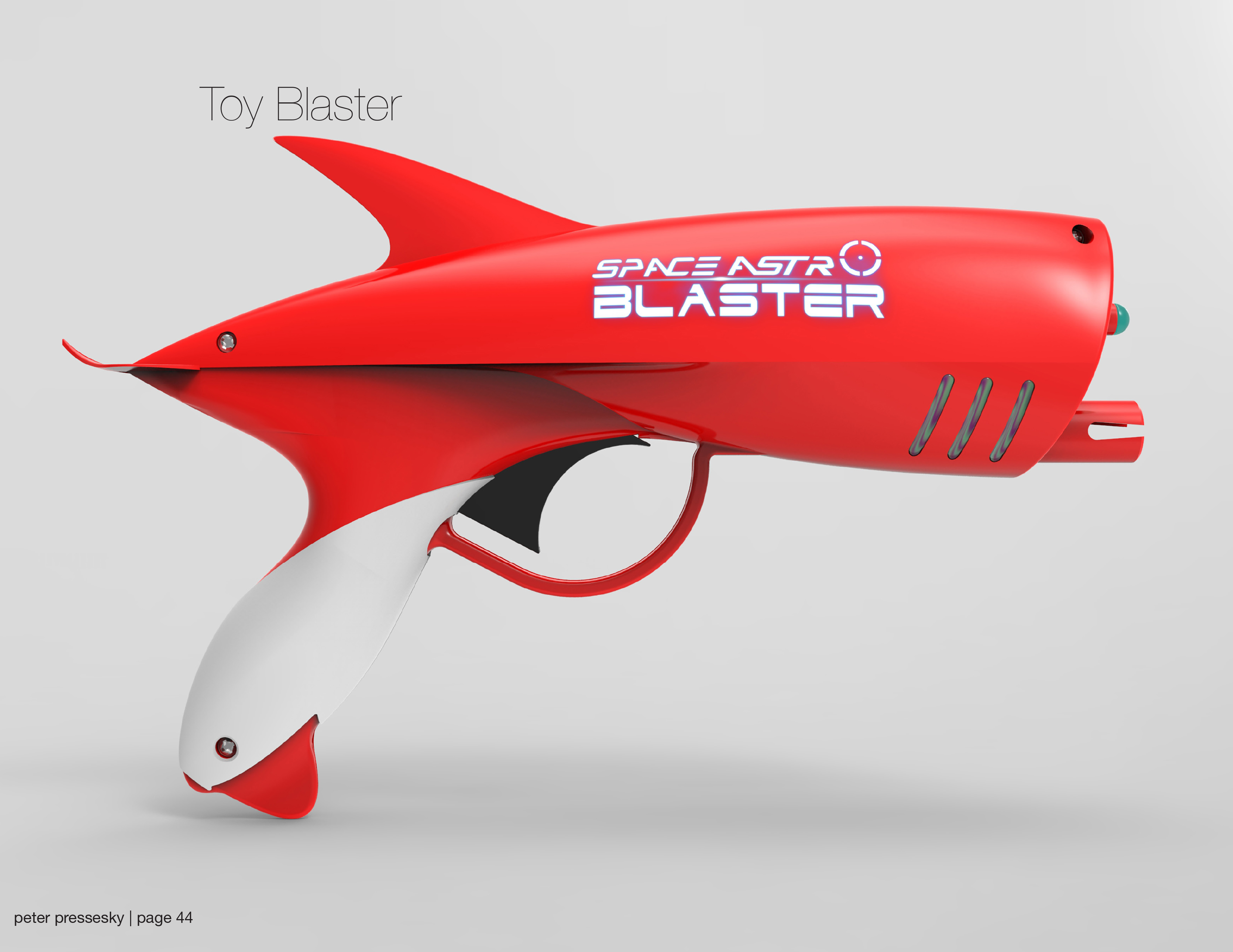 Toy Space Blaster by Peter Pressesky at Coroflot.com