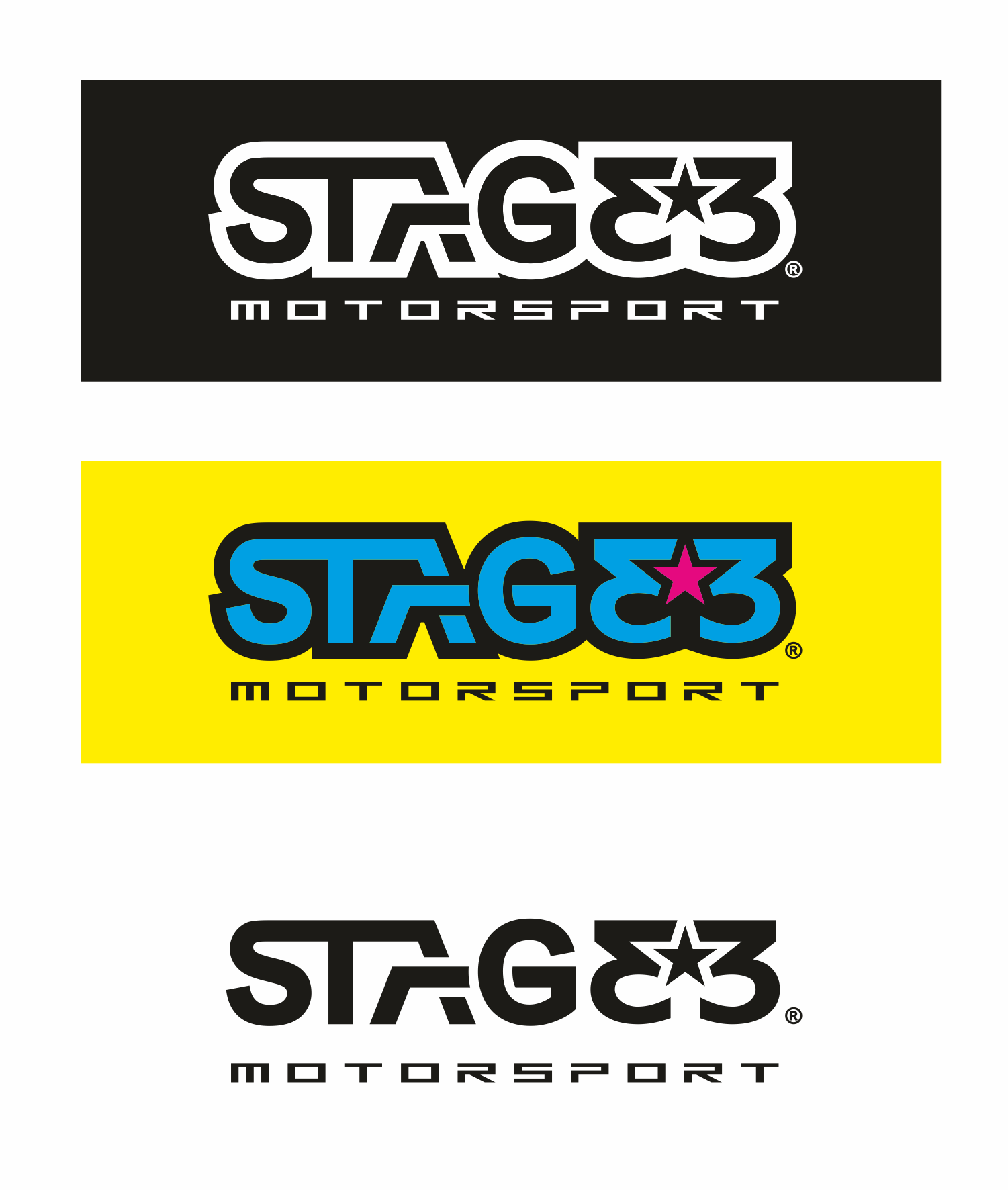 Stage3 motorsport Logo by Luis Gardete at Coroflot.com