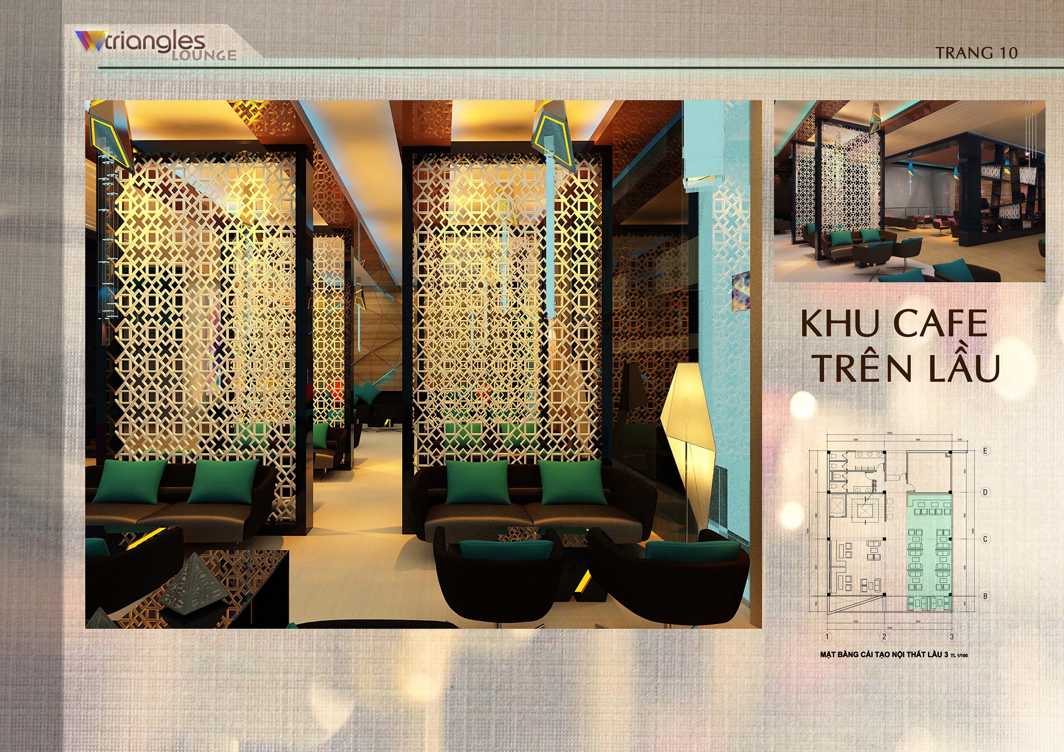 The Triangle Cafe by Minh Nguyen at Coroflot.com