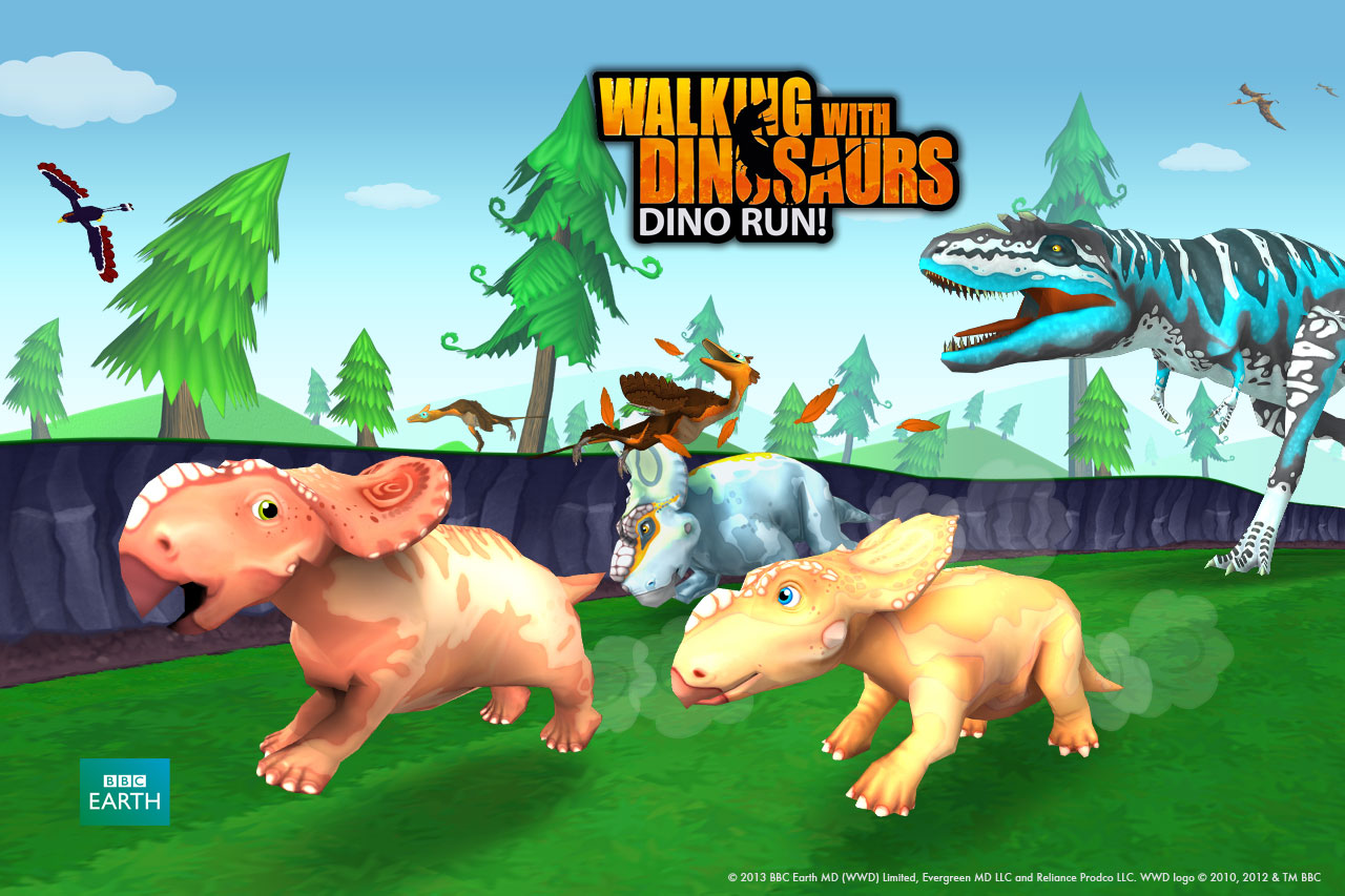 Walking With Dinosaurs: DINO RUN! by Justin Seau at Coroflot.com