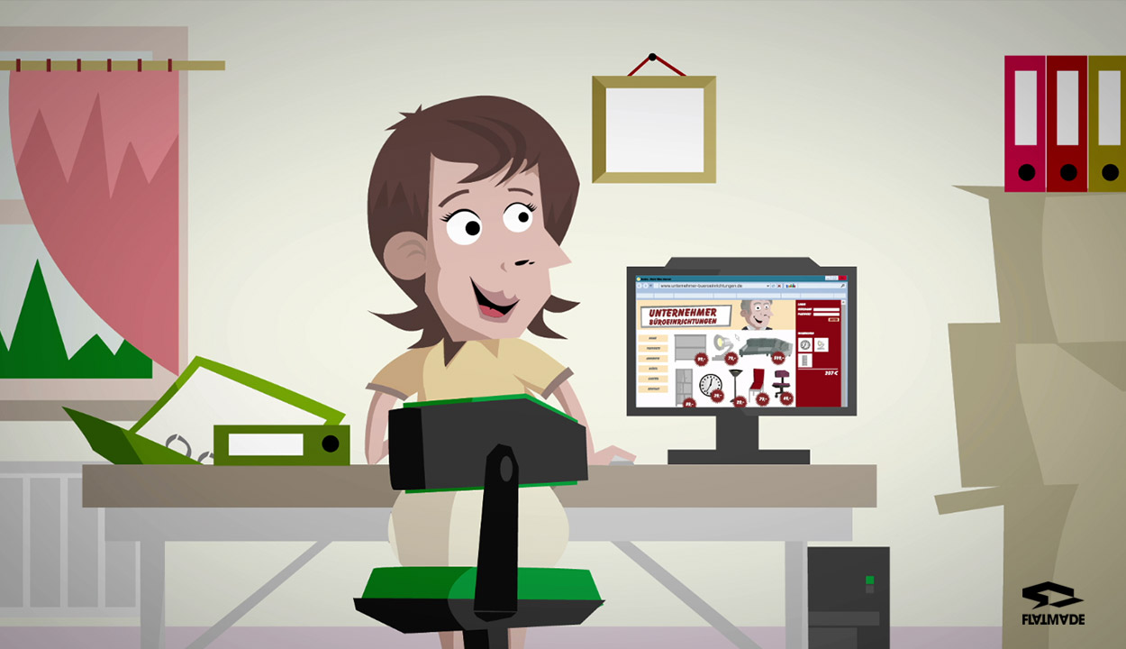 SCHNELL NEUE KUNDEN | ANIMATED IMAGECLIP by FLATMADE GbR at Coroflot.com