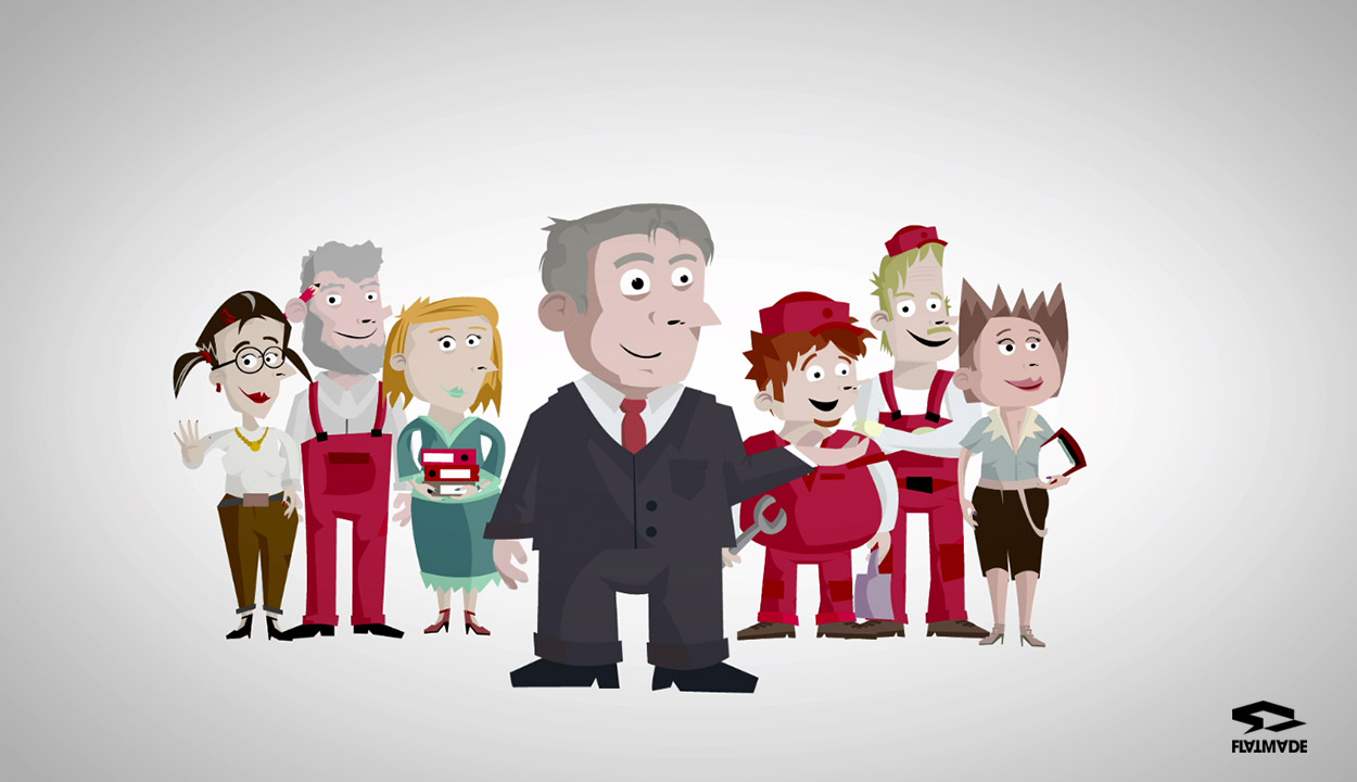 SCHNELL NEUE KUNDEN | ANIMATED IMAGECLIP by FLATMADE GbR at Coroflot.com