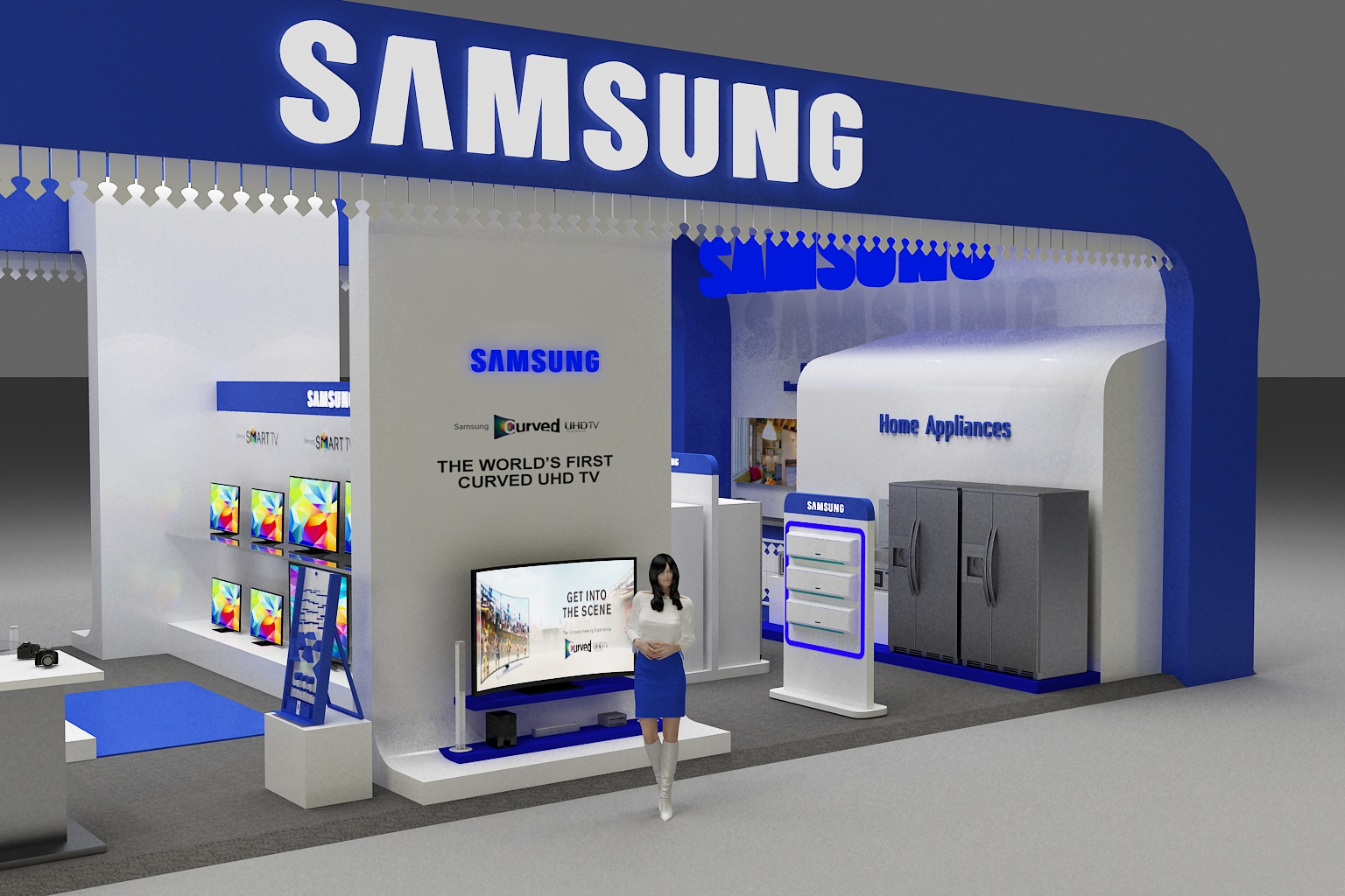 SAMSUNG Booth - PRJ 2014 by Danang Soeryanto Mario at Coroflot.com