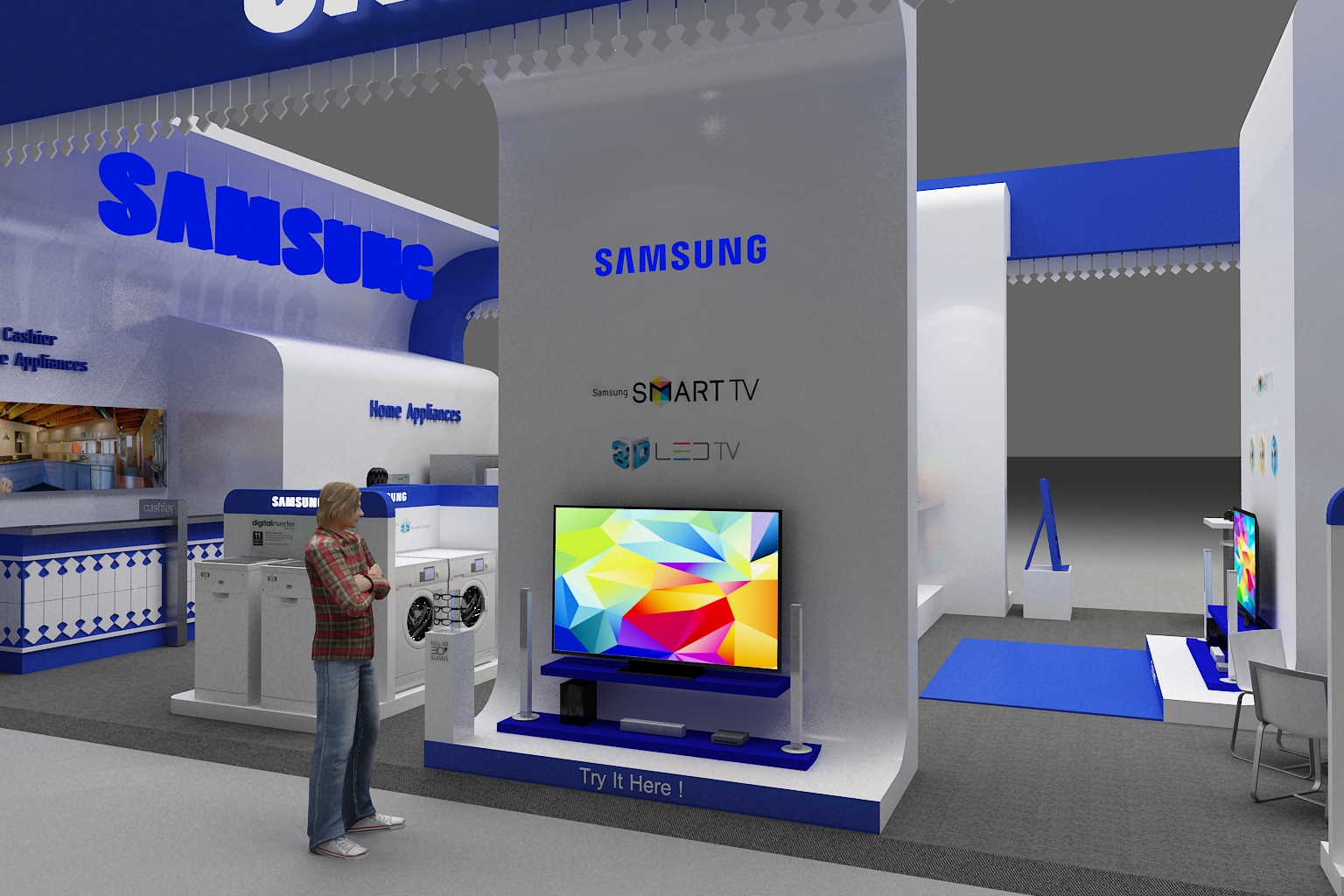 SAMSUNG Booth - PRJ 2014 by Danang Soeryanto Mario at Coroflot.com