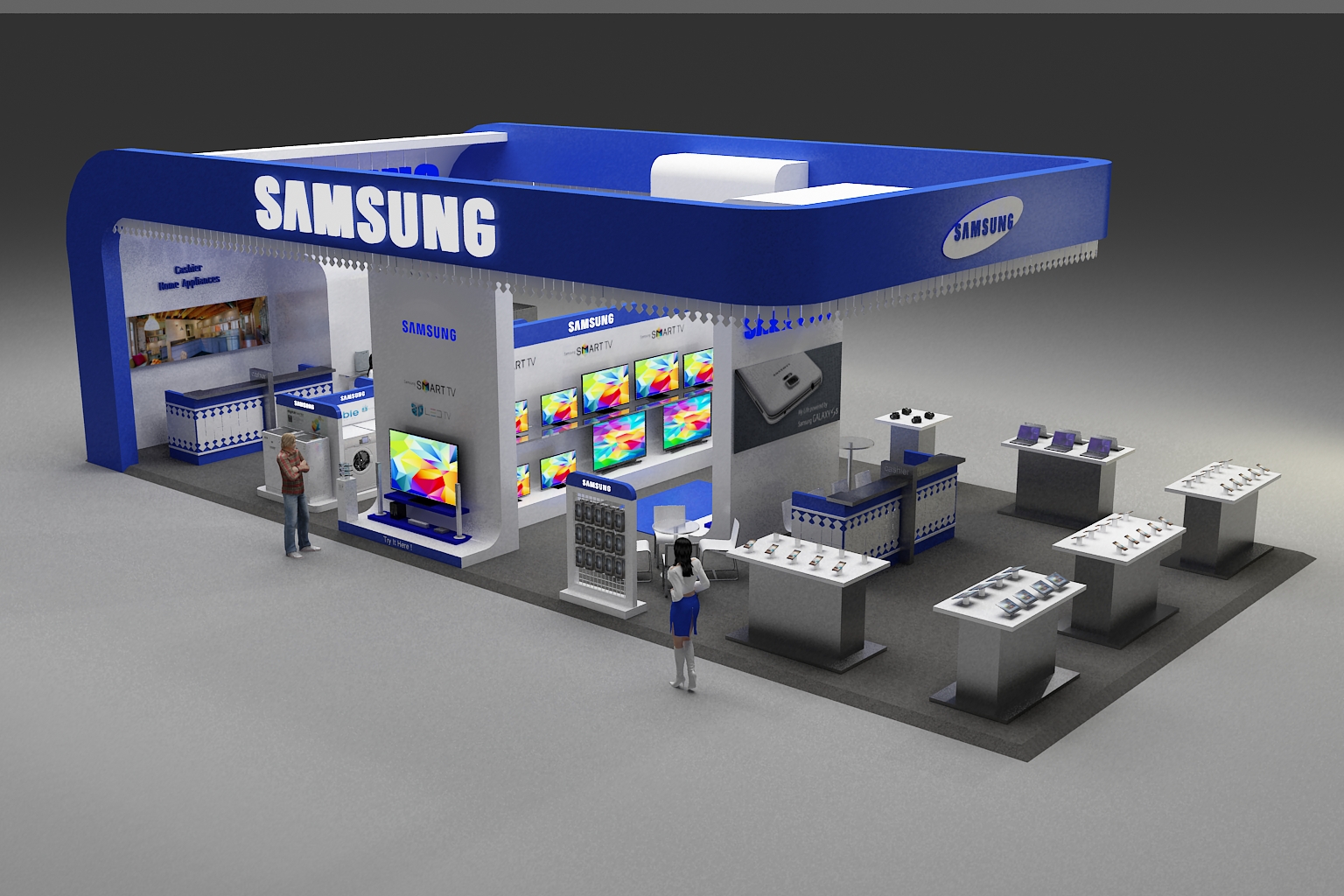 SAMSUNG Booth - PRJ 2014 by Danang Soeryanto Mario at Coroflot.com