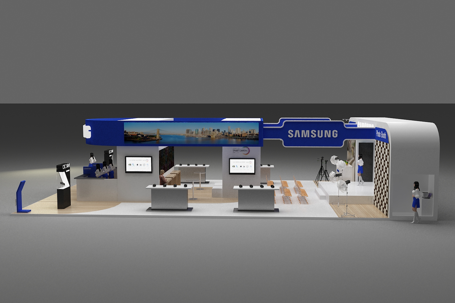 SAMSUNG Exhibition Booth at FOCUS 2014 by Danang Soeryanto Mario at ...