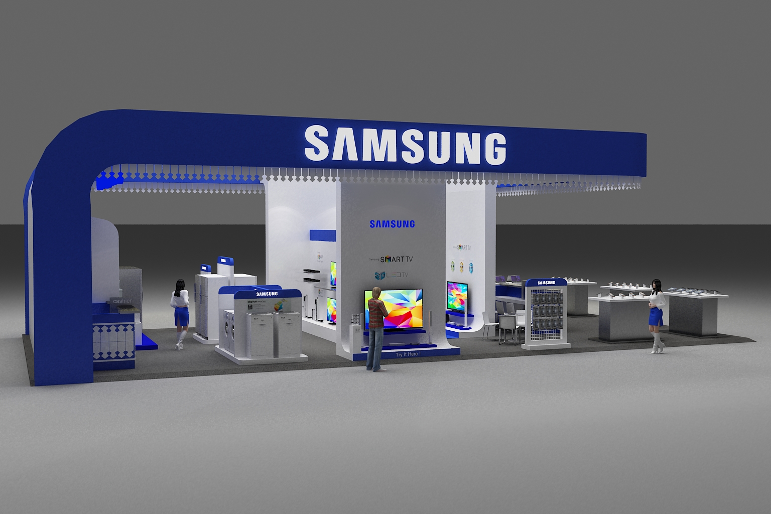 SAMSUNG Booth - PRJ 2014 by Danang Soeryanto Mario at Coroflot.com