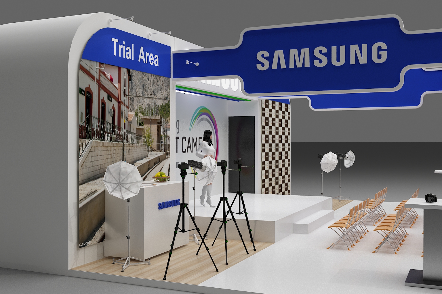 SAMSUNG Exhibition Booth at FOCUS 2014 by Danang Soeryanto Mario at ...