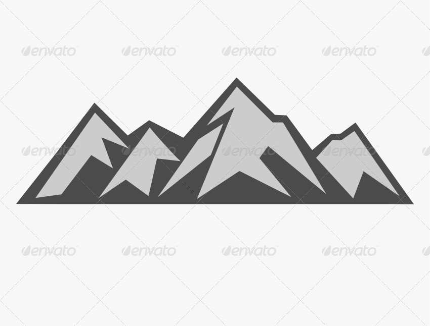 12 Mountain Shapes by Petya Hadjieva at Coroflot.com